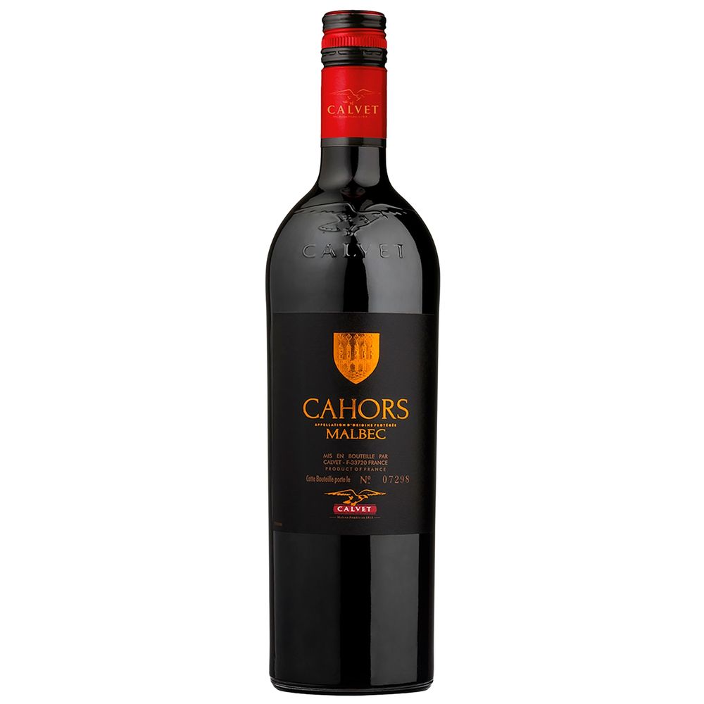 Vino Tinto CALVET Cahors Malbec Botella 750ml | plazaVea - Supermercado