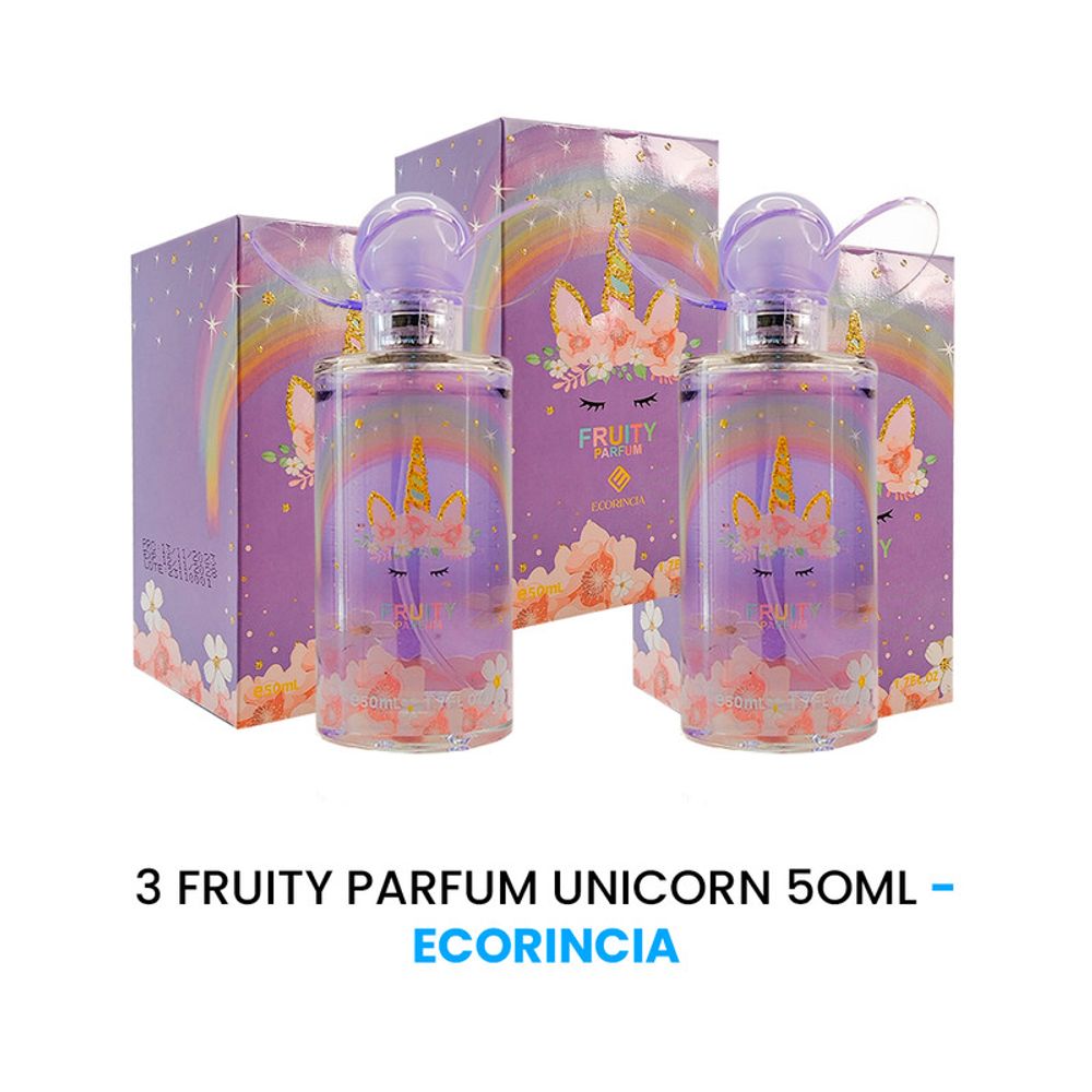 Fruity Parfum Unicorn Ecorincia 50ml 3 Unidades | plazaVea - plazaVea