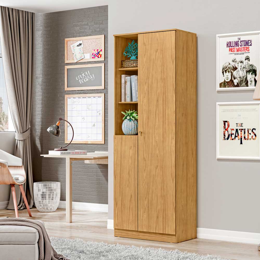 Mueble Multiuso VIVA HOME 2 Puertas Castaño | plazaVea - plazaVea