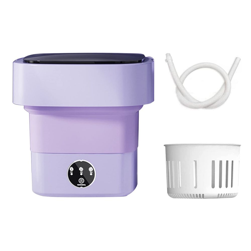 Mini Lavadora Portátil Lavado y Centrifugado Morado | plazaVea - plazaVea