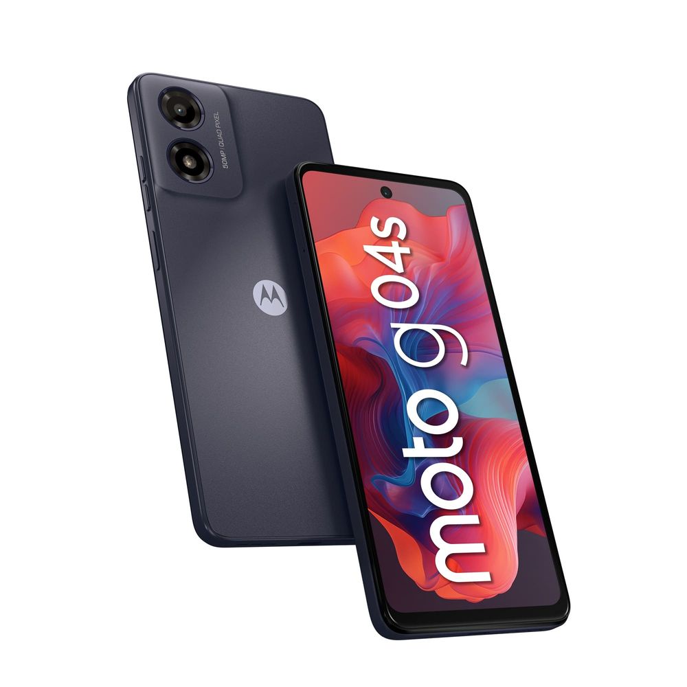 Smartphone MOTOROLA G04S 6.6" 4GB 128GB 50MP Negro Cósmico | plazaVea - plazaVea