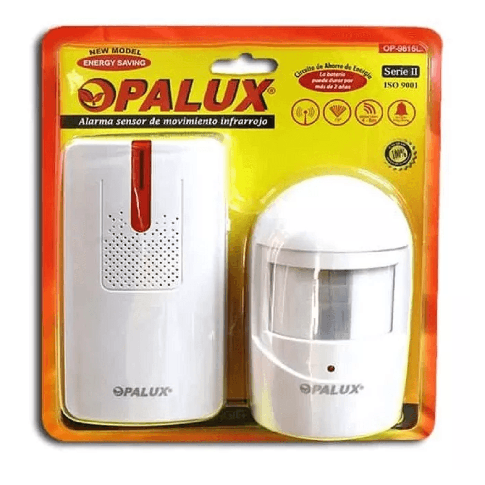 Timbre con Sensor de Movimiento Inalámbrico Op-9816l Opalux | plazaVea ...