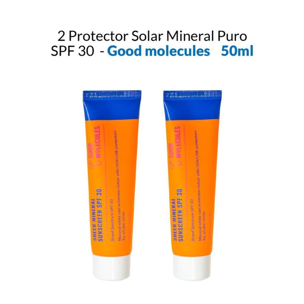 Sheer Mineral Sunscreen SPF 30 50ml Good Molecules | plazaVea - plazaVea