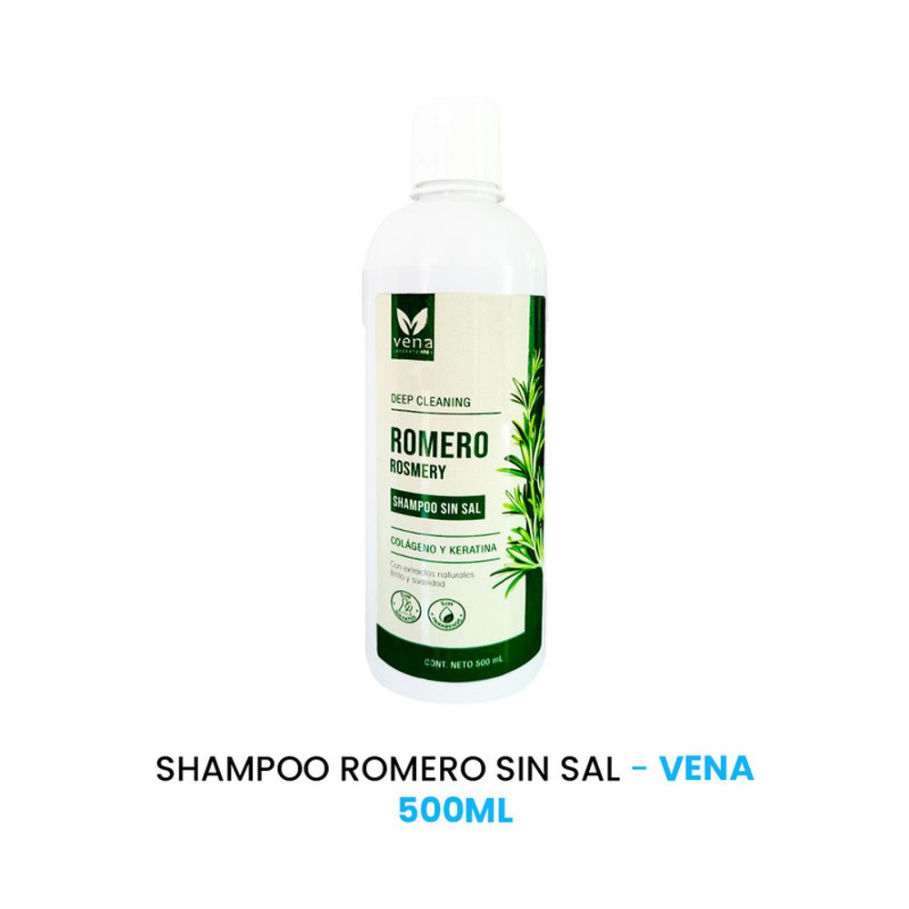 Shampoo Romero Sin Sal Vena 500Ml | plazaVea - plazaVea
