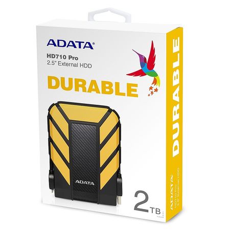 Disco Duro Externo AData HP 710 Pro 2TB Amarillo USB 3.2 AHD710P-2TU31-CYL | plazaVea - plazaVea