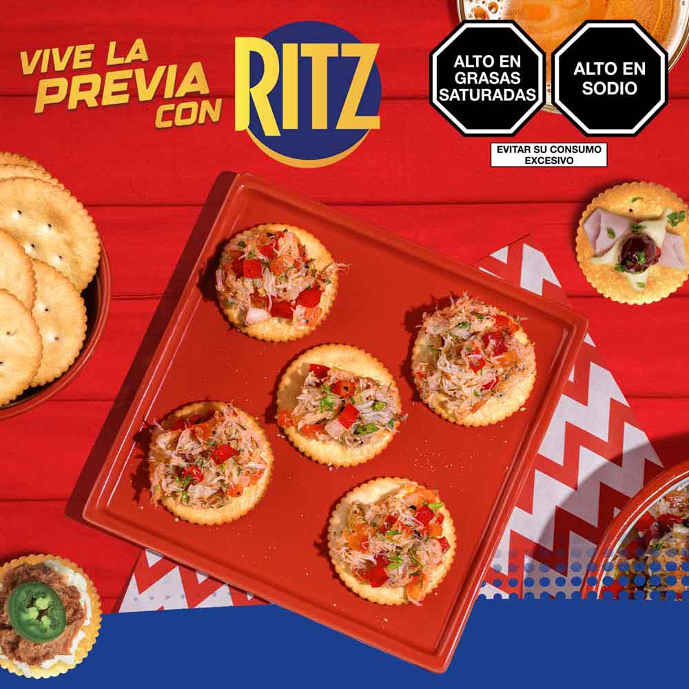 Galletas Saladas RITZ Bolsa 20g Paquete 6un | plazaVea - plazaVea
