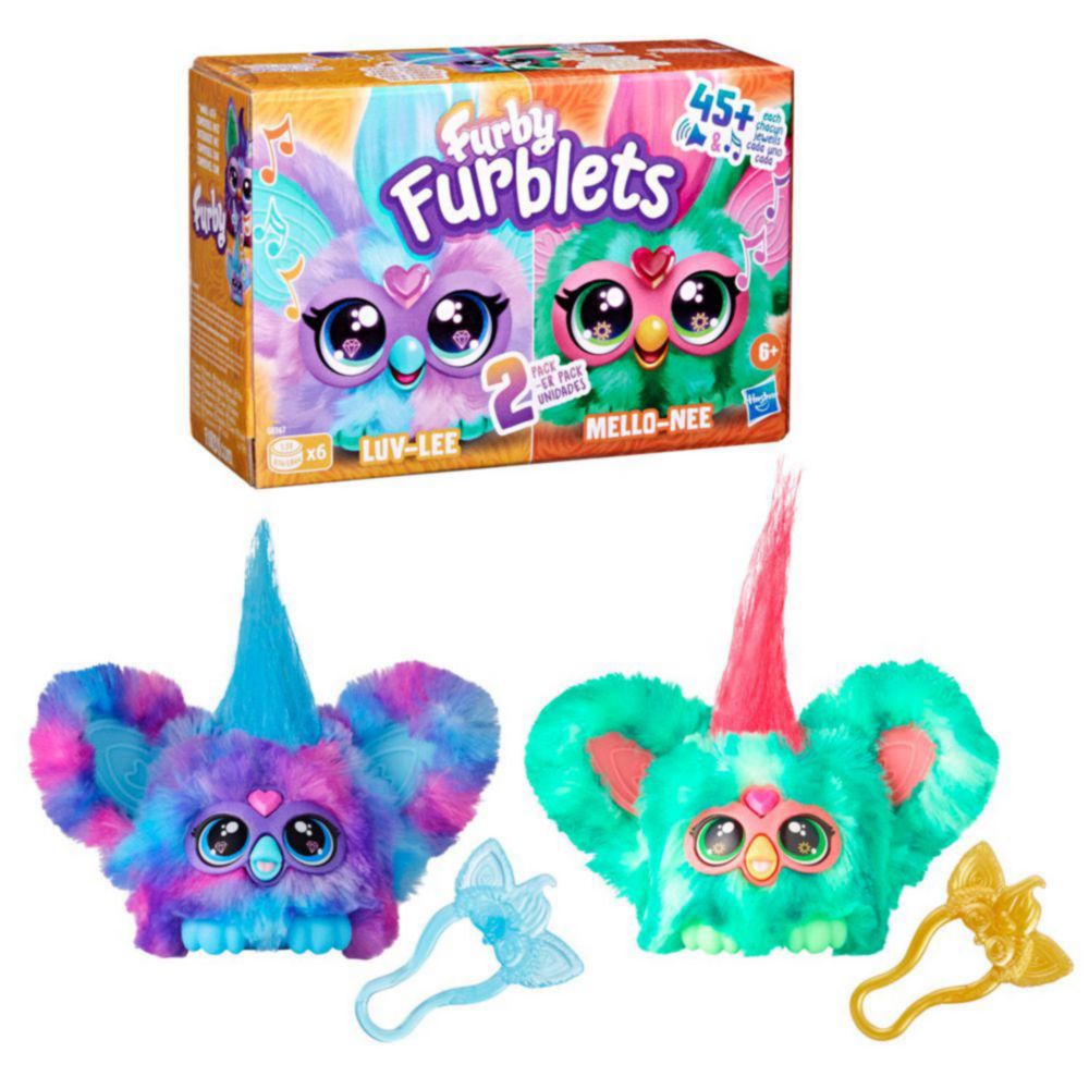 Amigo Interactivo Furby Furblet 2 Luv Lee Y Mello Nee | plazaVea - plazaVea