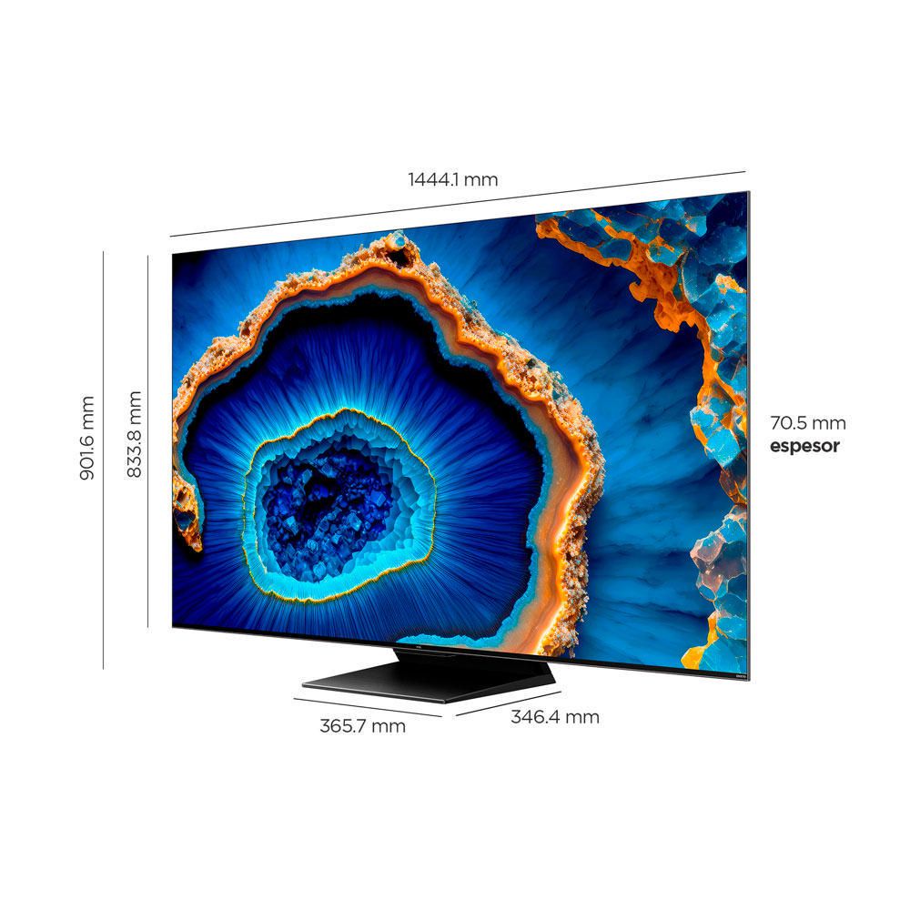 Televisor TCL 65" 65C755 QD-MiniLED Google Tv 4K Ultra HD | plazaVea ...