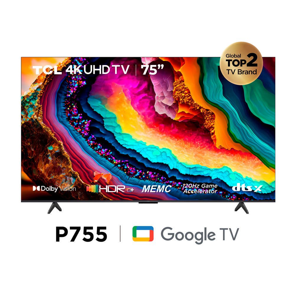 Televisor TCL 75" 75P755 4K Ultra HD Google TV | plazaVea - plazaVea