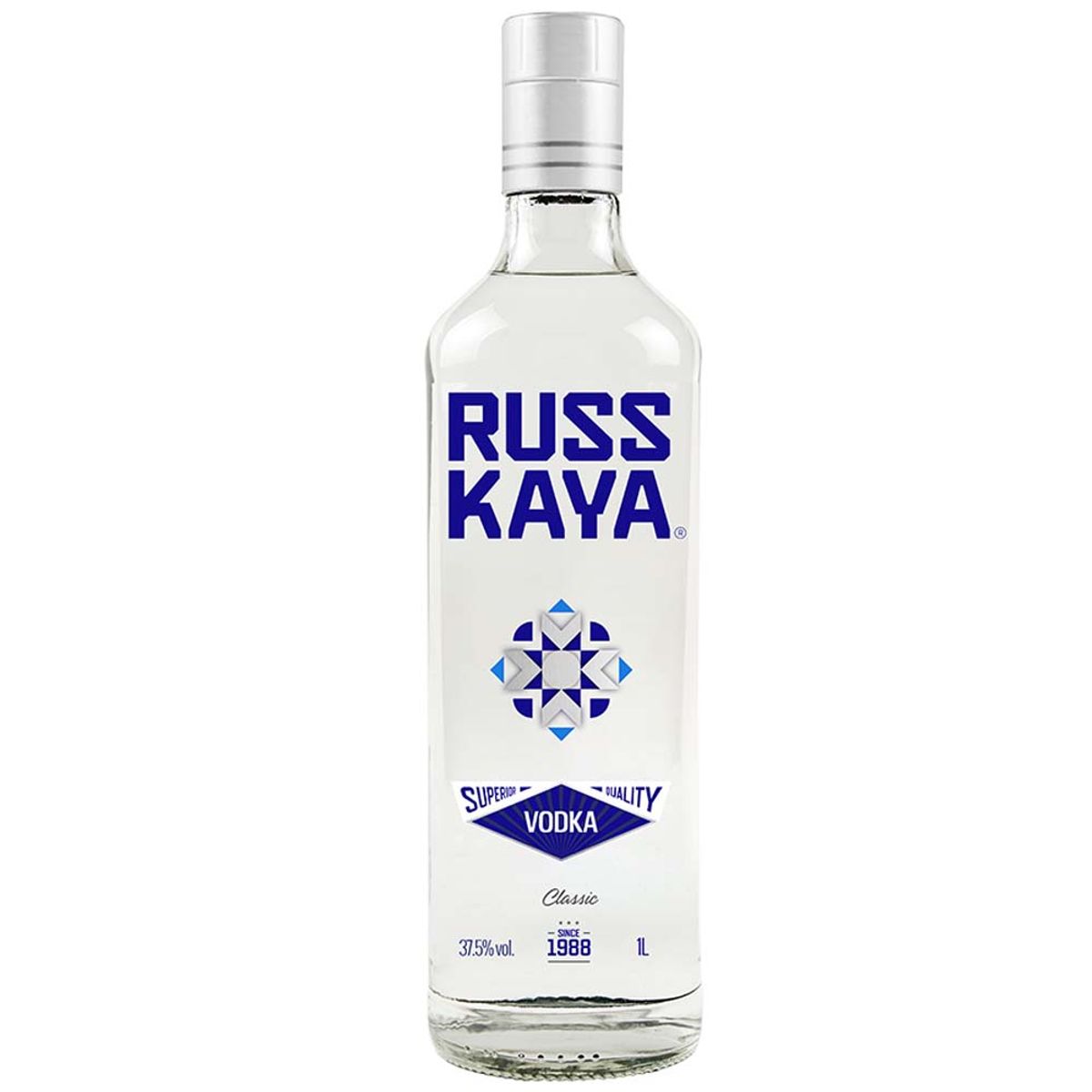 Vodka RUSSKAYA Botella 1L | DRINKYN Perú