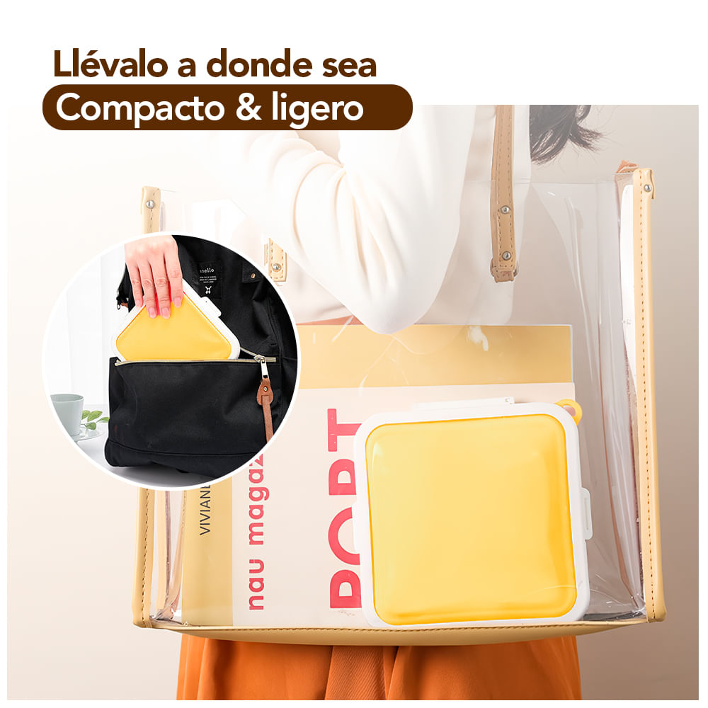 Táper para Sandwich Amarillo A88 | plazaVea - plazaVea