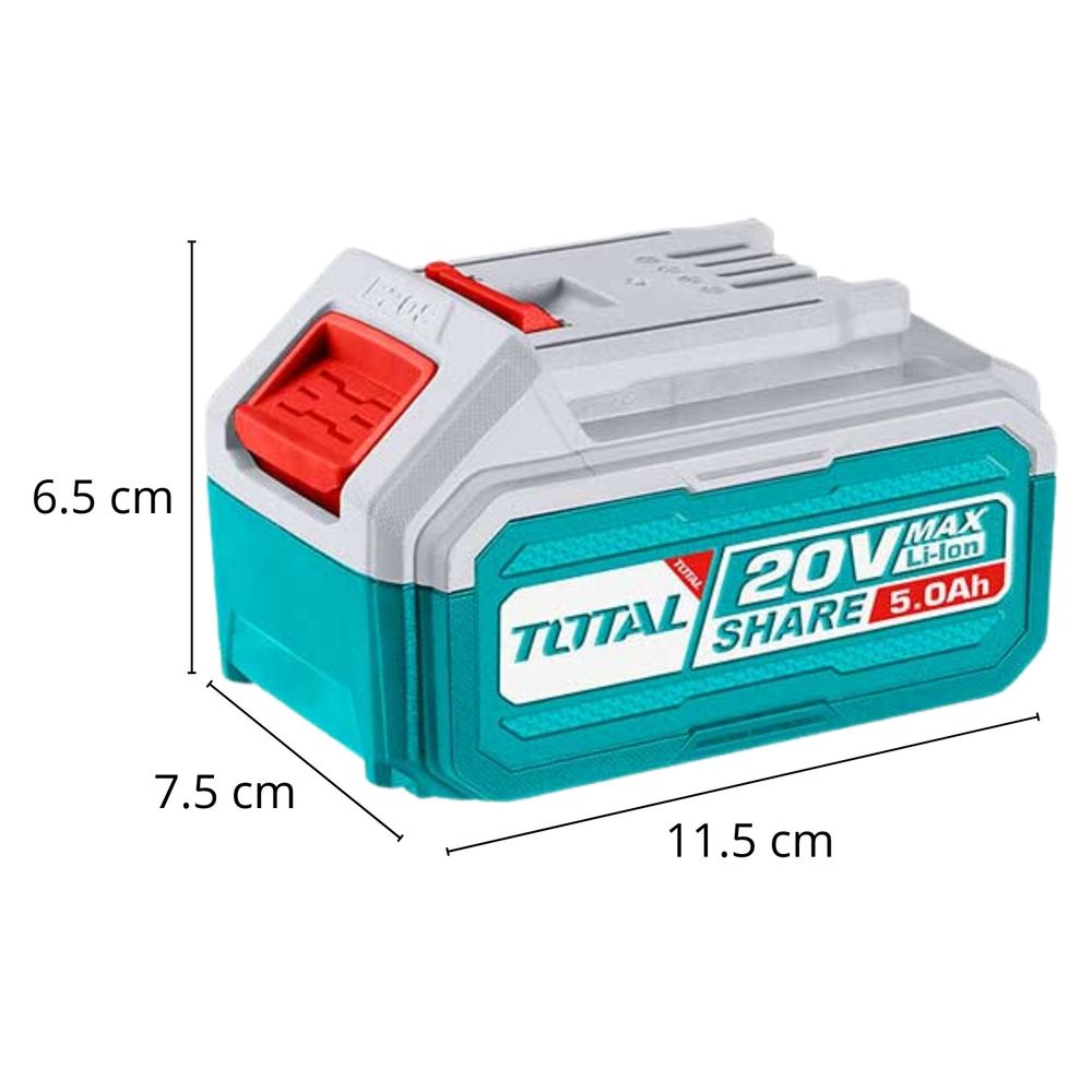 Combo 2 baterias 5ah + cargador industrial Total TFBCPK2425 | plazaVea ...