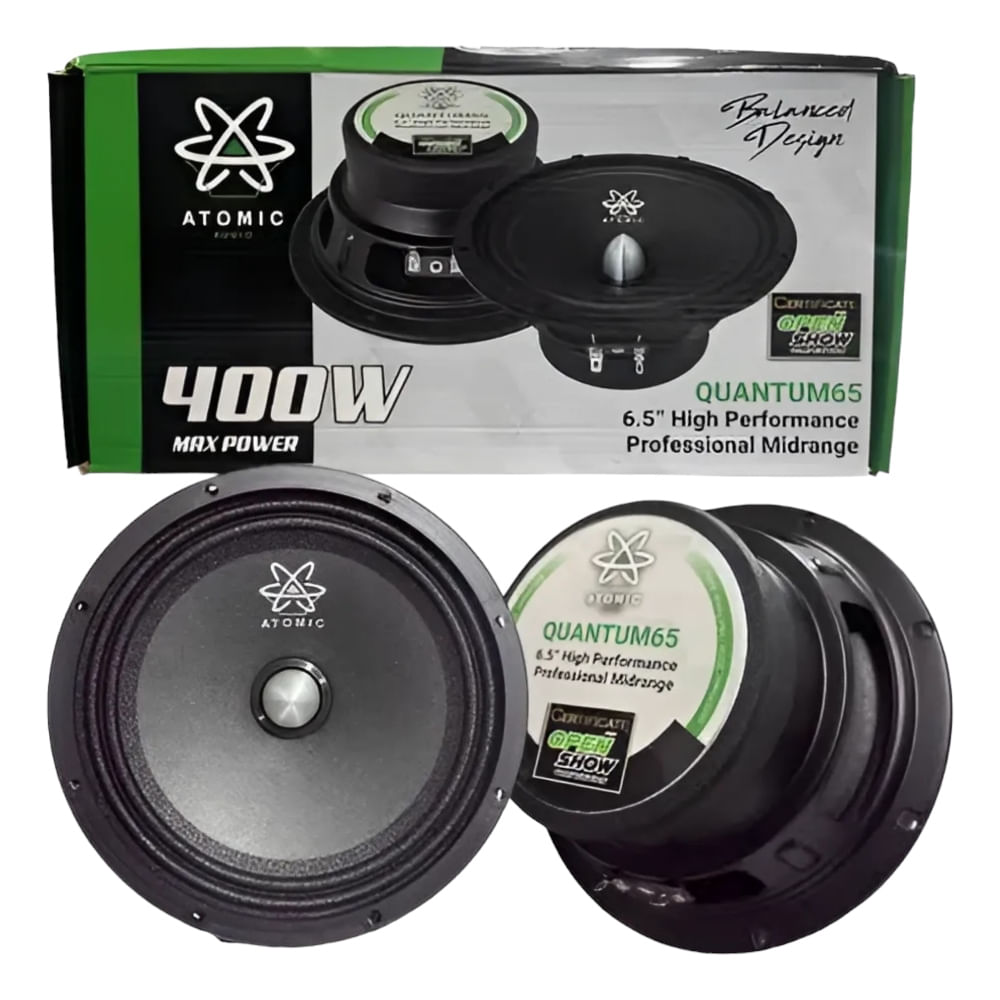 Parlantes Medio Rango Atomic 400watts Quantum65 | plazaVea - plazaVea