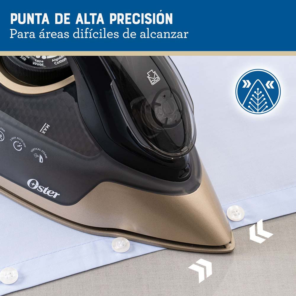 Plancha a Vapor OSTER GCSTPX9000B Gris/Cobre | plazaVea - plazaVea