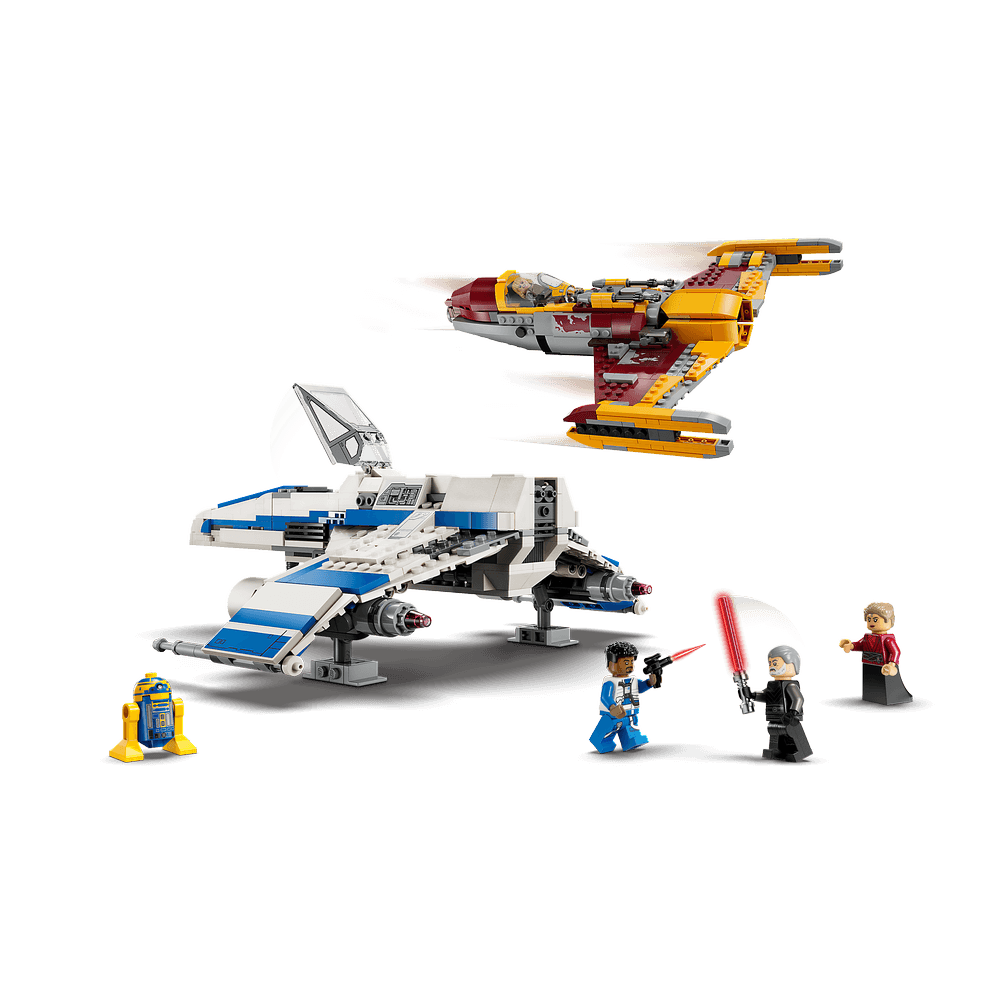 LEGO 75364 Ala-E de la Nueva República vs. Caza Estelar de Shin Hati ...