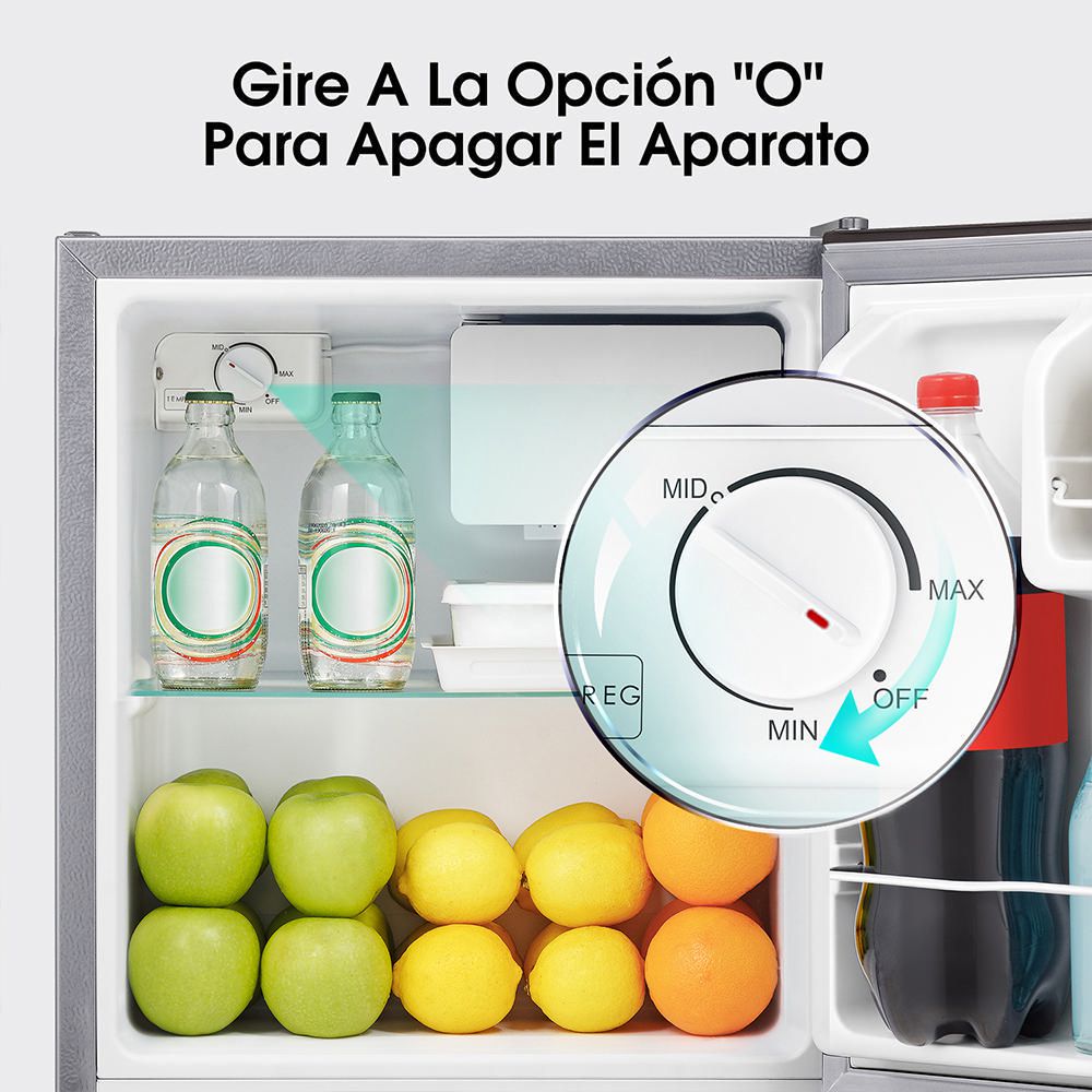 Frigobar Hisense 44L RR59NL2A Gris | plazaVea - plazaVea