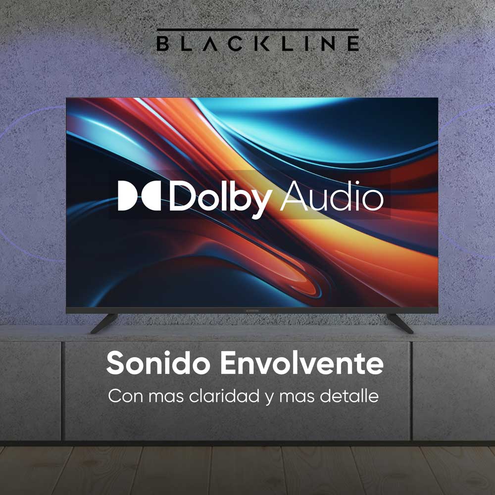 Televisor BLACKLINE QLED 55" UHD 4K Smart TV BL-TV55QUQG5F4PE ...