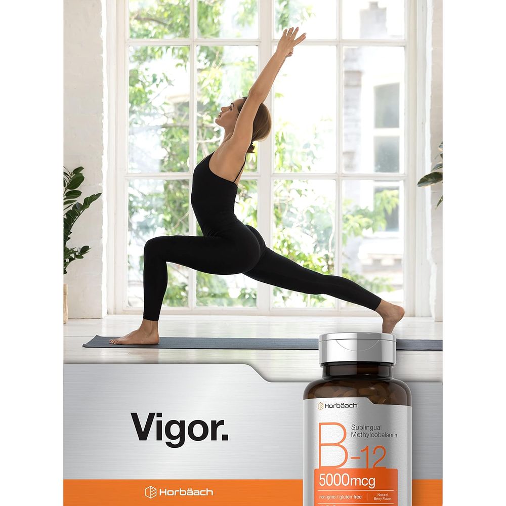 B12 Metilcobalamina Sublingual 5000 Mcg 120 Tabletas de Disolución ...