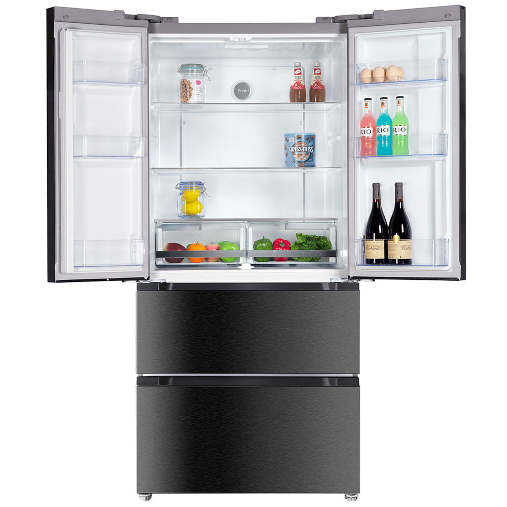 Refrigeradora OSTER 483L No Frost OS-PFDNFS1702BI Black | plazaVea ...