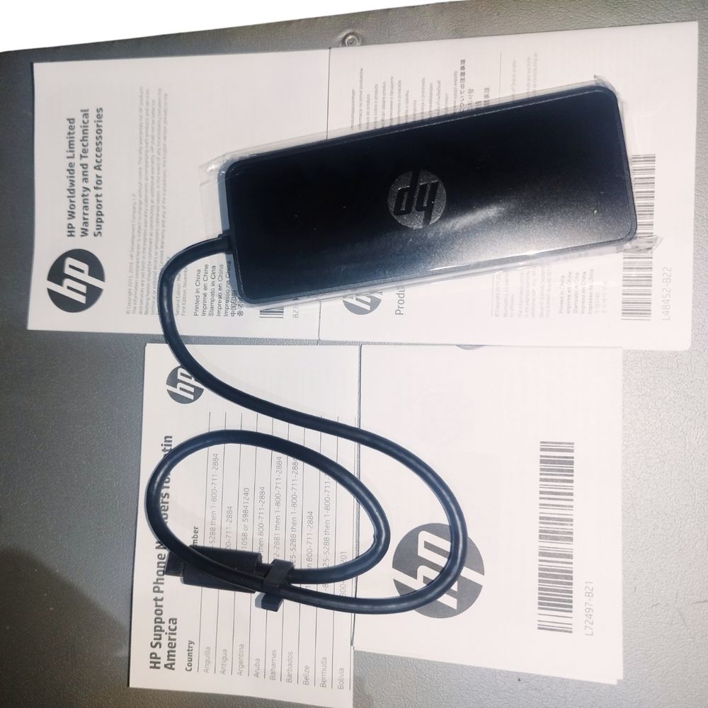 Mini Docking HP - Tipo USB-C - Concentrador G2 Hub Hdmi Vga USB-A 3.0 ...