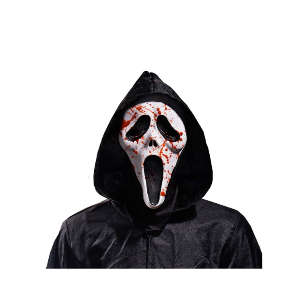 Disfraz completo Scream Gostface Sangrienta Talla S| plazaVea - plazaVea