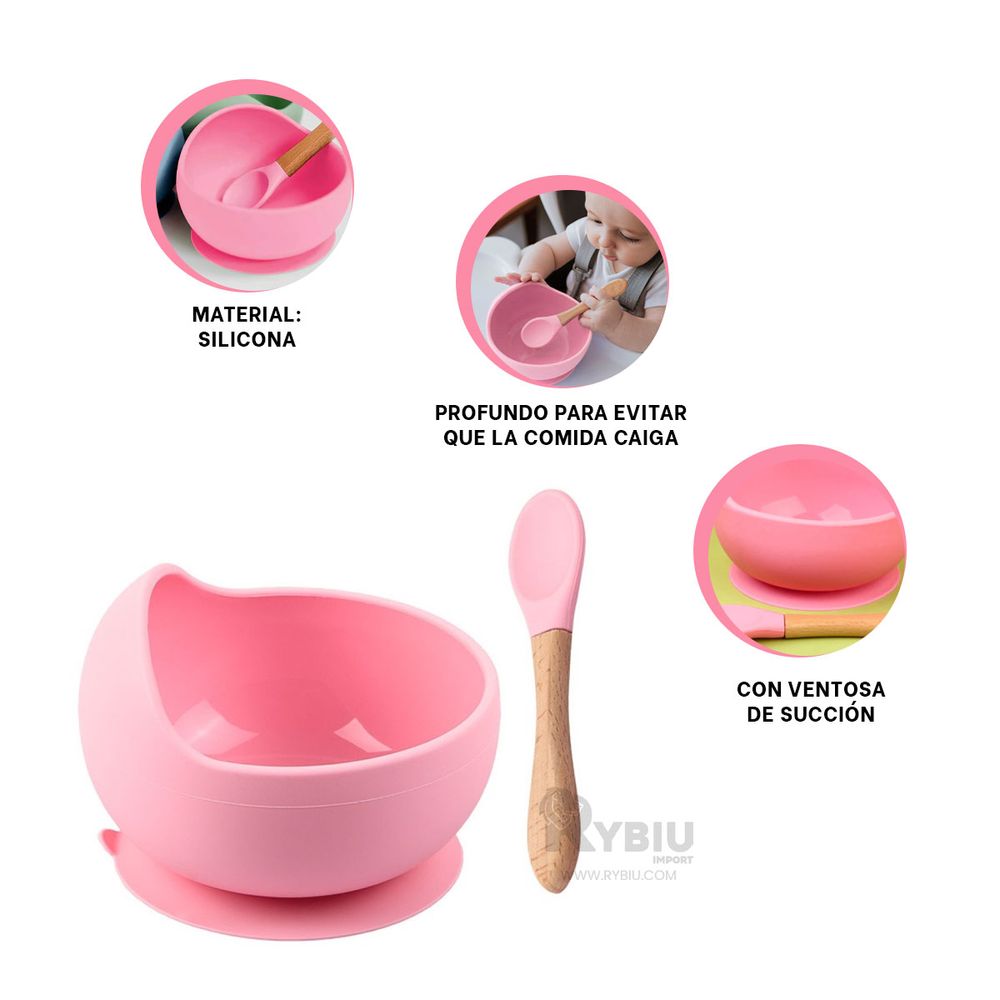 Kit para Alimento de Bebe en Rosado Y+Post-it adhesivos | plazaVea ...