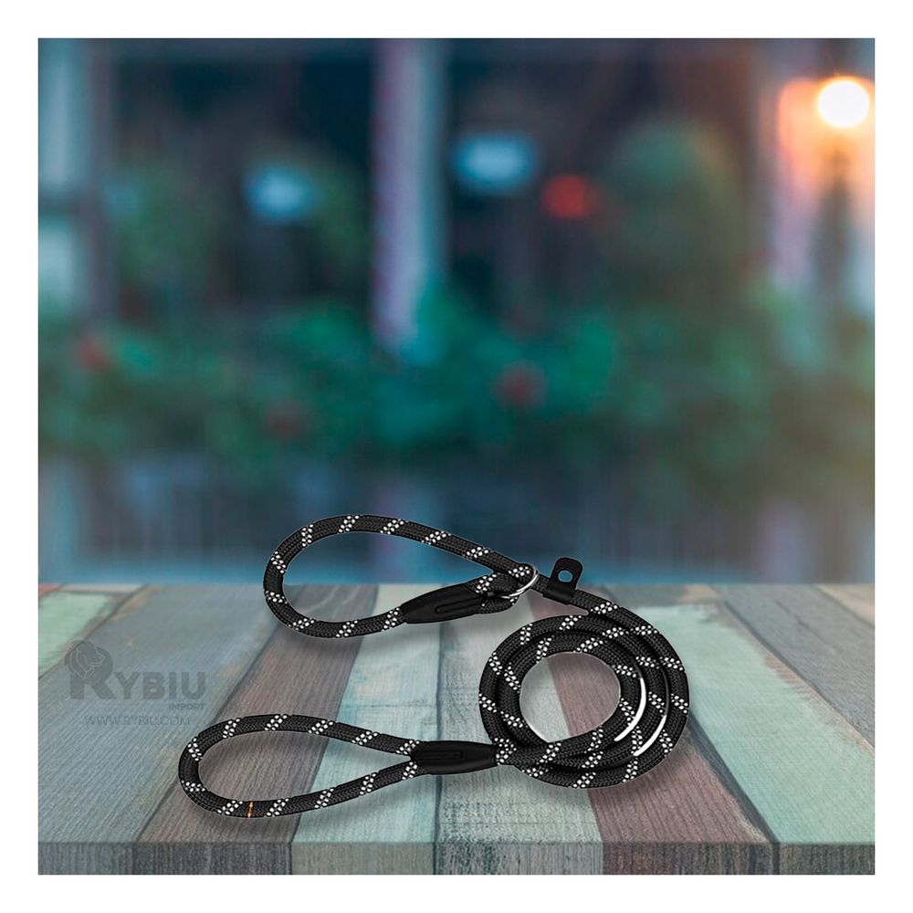 Soga Moderno Delgada 1.2m en Color Negro Y+Papel de Regalo | plazaVea - plazaVea