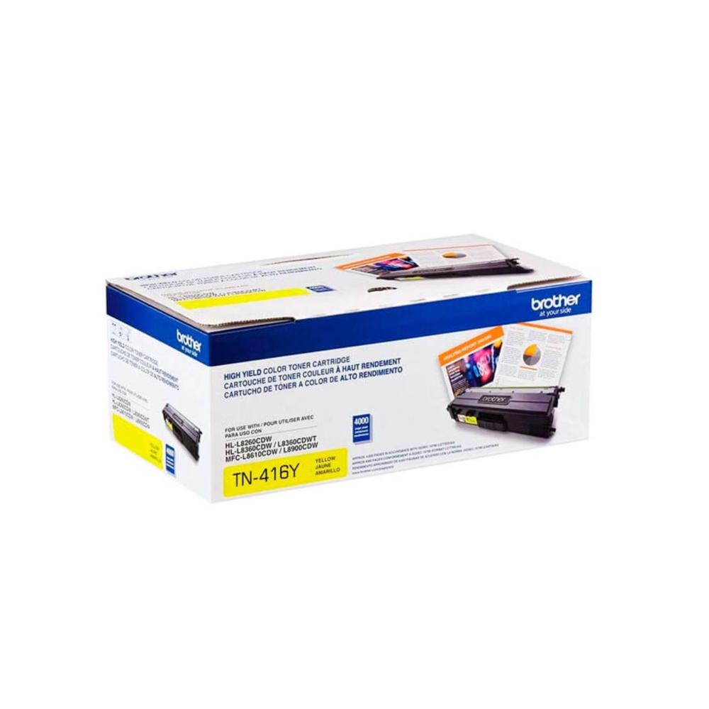 Toner Brother TN-416Y Amarillo para MFC-L8900CDW, HL-L8260, HL-L8360 | plazaVea - plazaVea