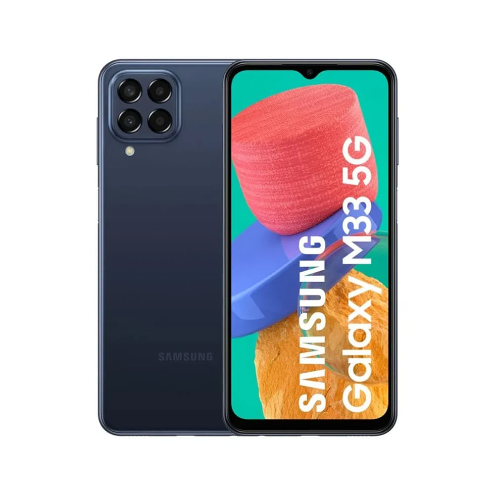 Samsung Galaxy M33 128GB 6GB Ram Color Azul | plazaVea - plazaVea