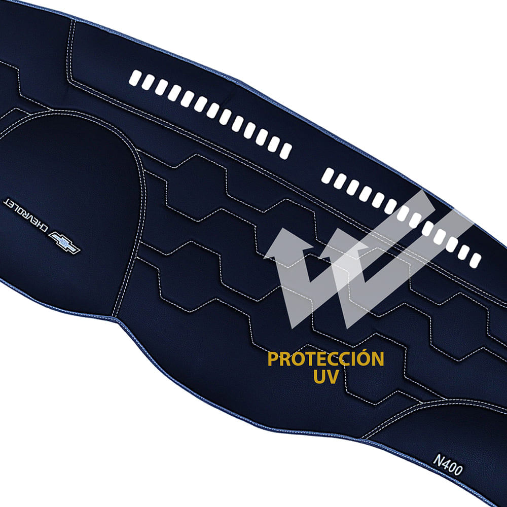 Protector de Tablero Para CHEVROLET N400 -COCOS en Tacto Cuero ...