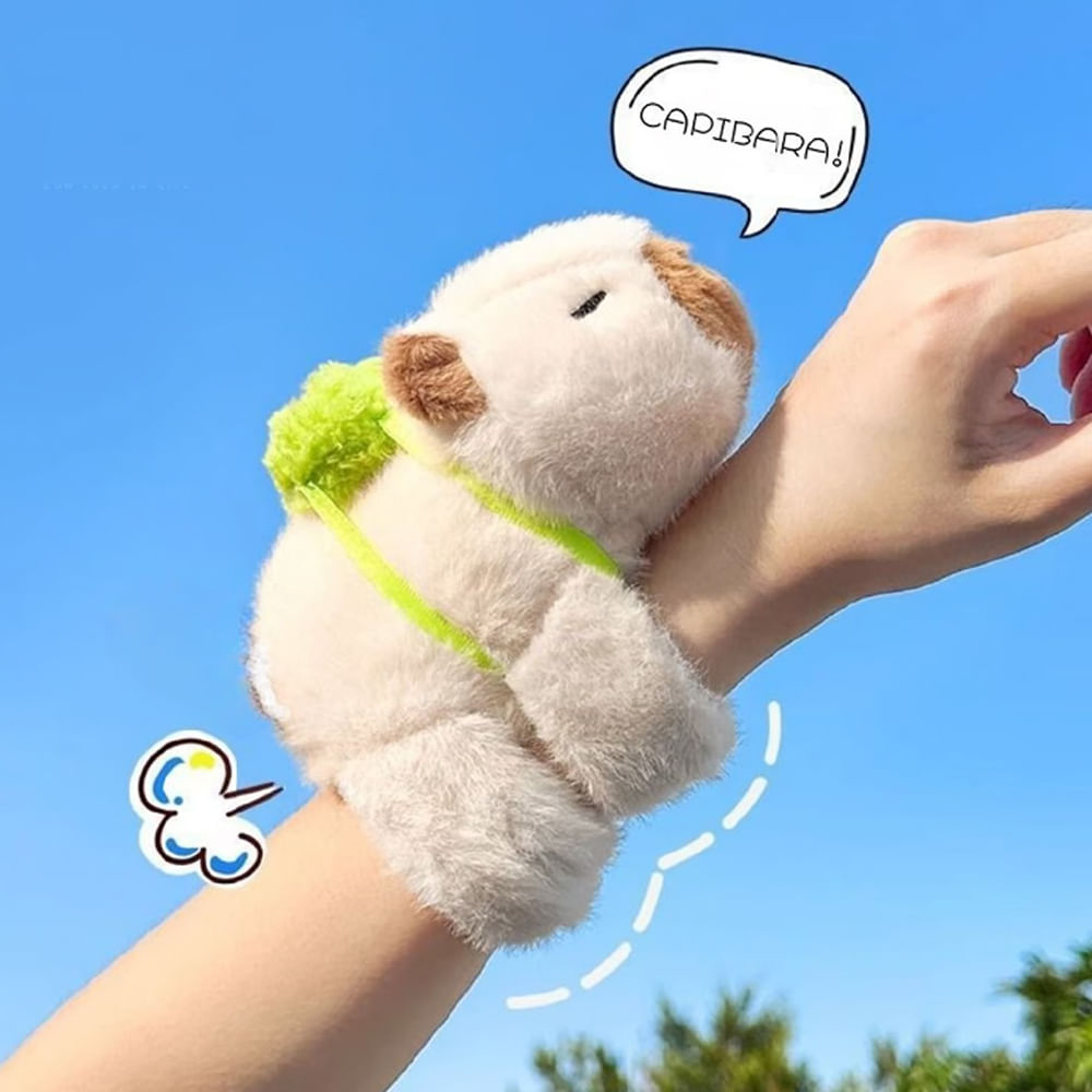 Capibara Peluche Brazalete y Pulsera - Blanco | plazaVea - plazaVea