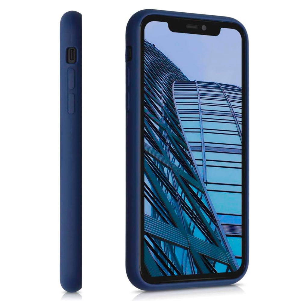 Case Silicona Para iPhone 16 Azul | plazaVea - plazaVea