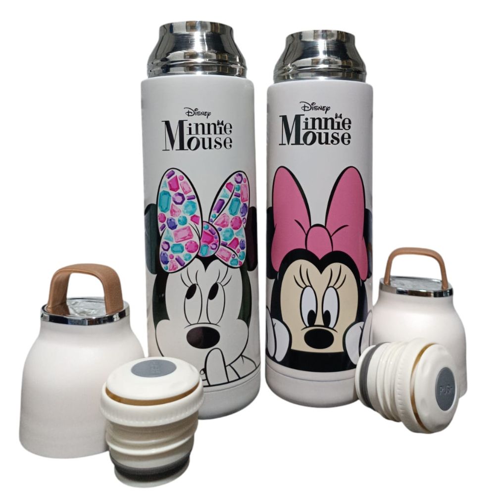 Termo Disney Minnie Mouse Acero de 750 ml | plazaVea - plazaVea