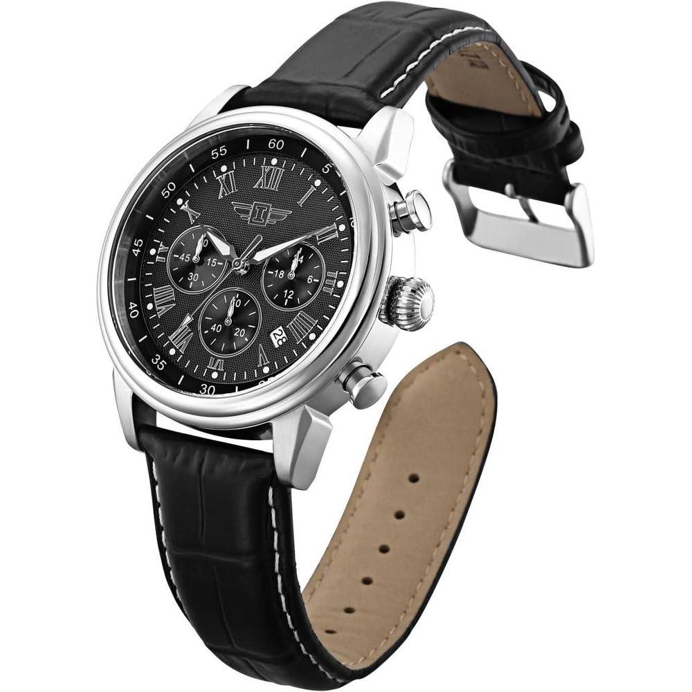 Reloj vestir Invicta I 90242 cuero negro y esfera negra | plazaVea ...