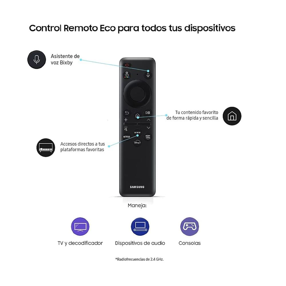 Televisor Samsung Smart Tv 98 QLED 4k QN98Q80CAGXPE | plazaVea - plazaVea