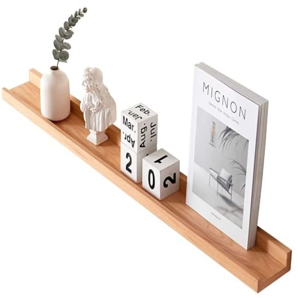 Repisa Flotante con Borde de Melamina Minimalista 90 CM - plazaVea