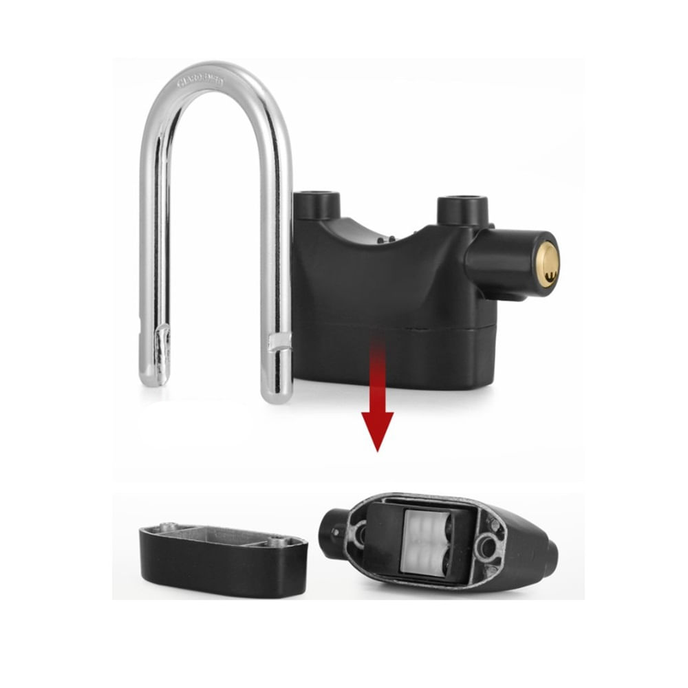 Candado con Alarma 3 Llaves Sensor Digital con Digital | plazaVea ...