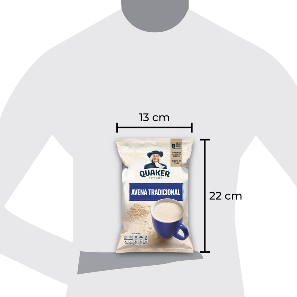 Avena QUAKER Tradicional Bolsa 200g | plazaVea - plazaVea