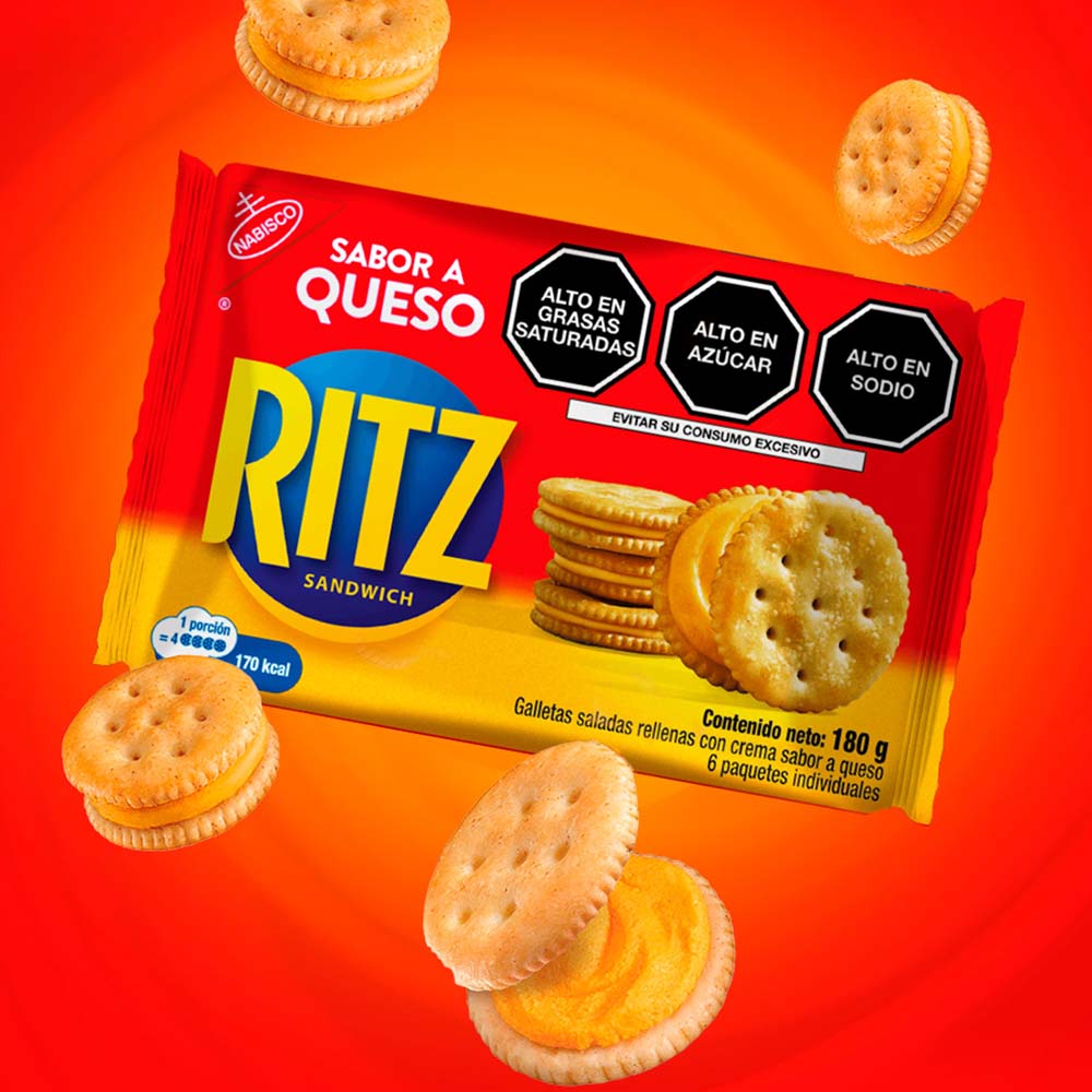 Galletas Saladas RITZ Sabor a Queso Bolsa 30g Paquete 6un | plazaVea ...