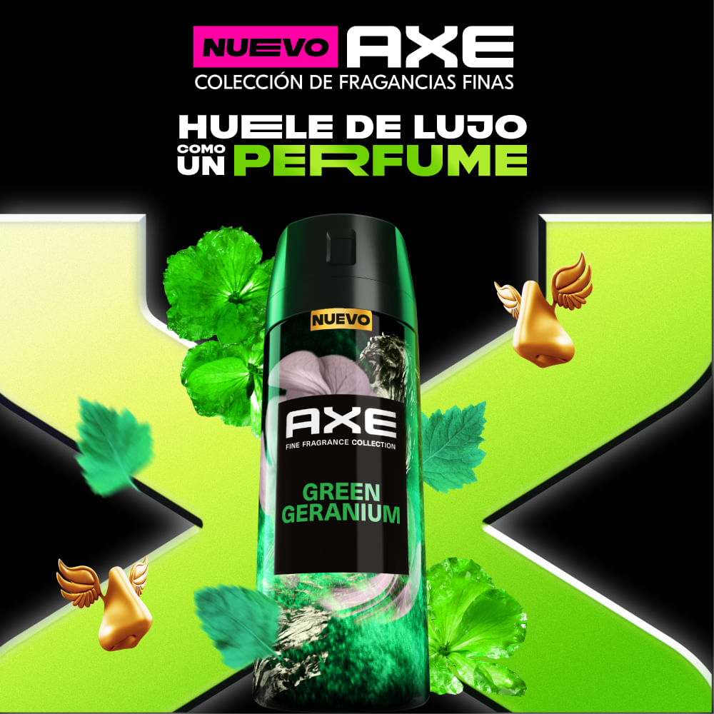 Desodorante en Aerosol AXE Bs Green Geranium 150ml | plazaVea - plazaVea