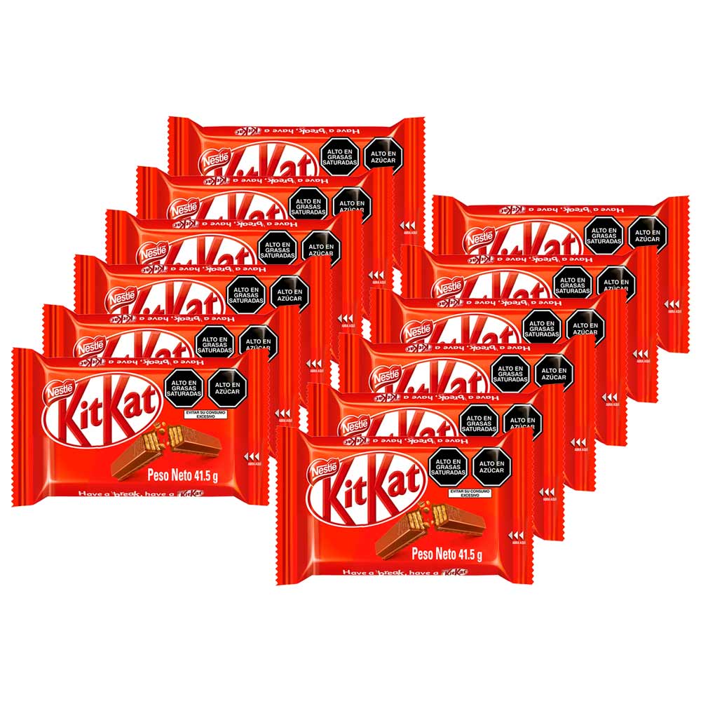 Chocolate KIT KAT Caja 6 Paquetes 41.5g c/u | plazaVea - Makro