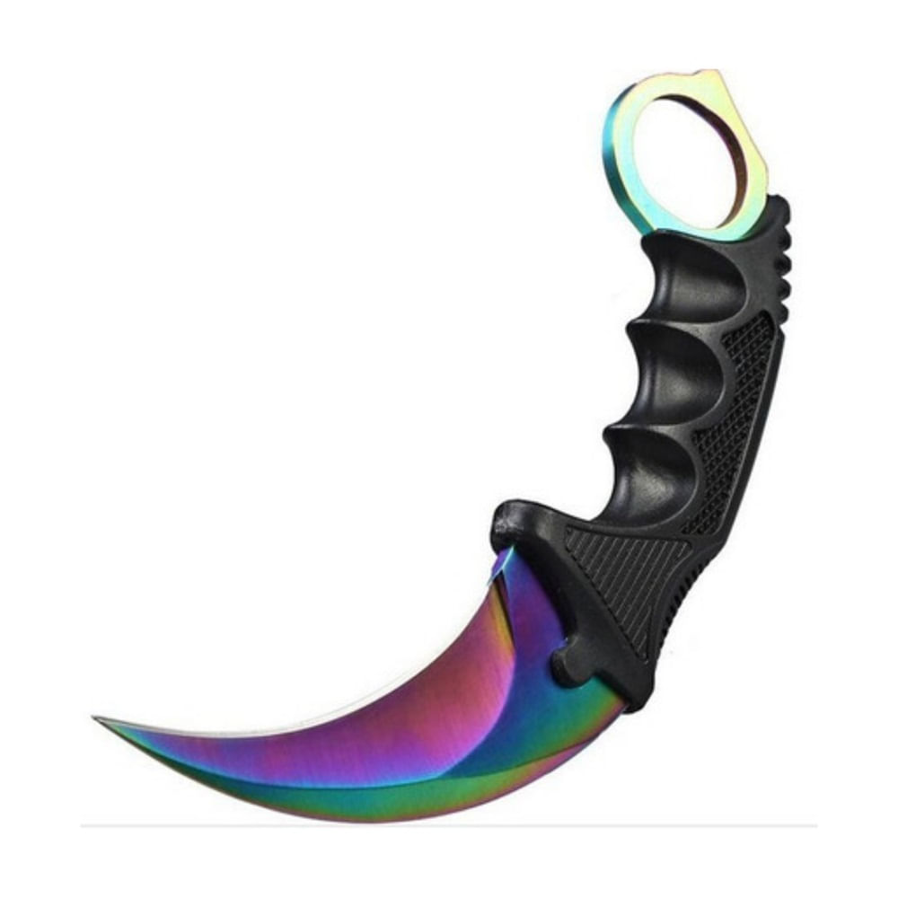 Navaja Karambit Táctica Supervivencia Camping Tornasol | plazaVea ...