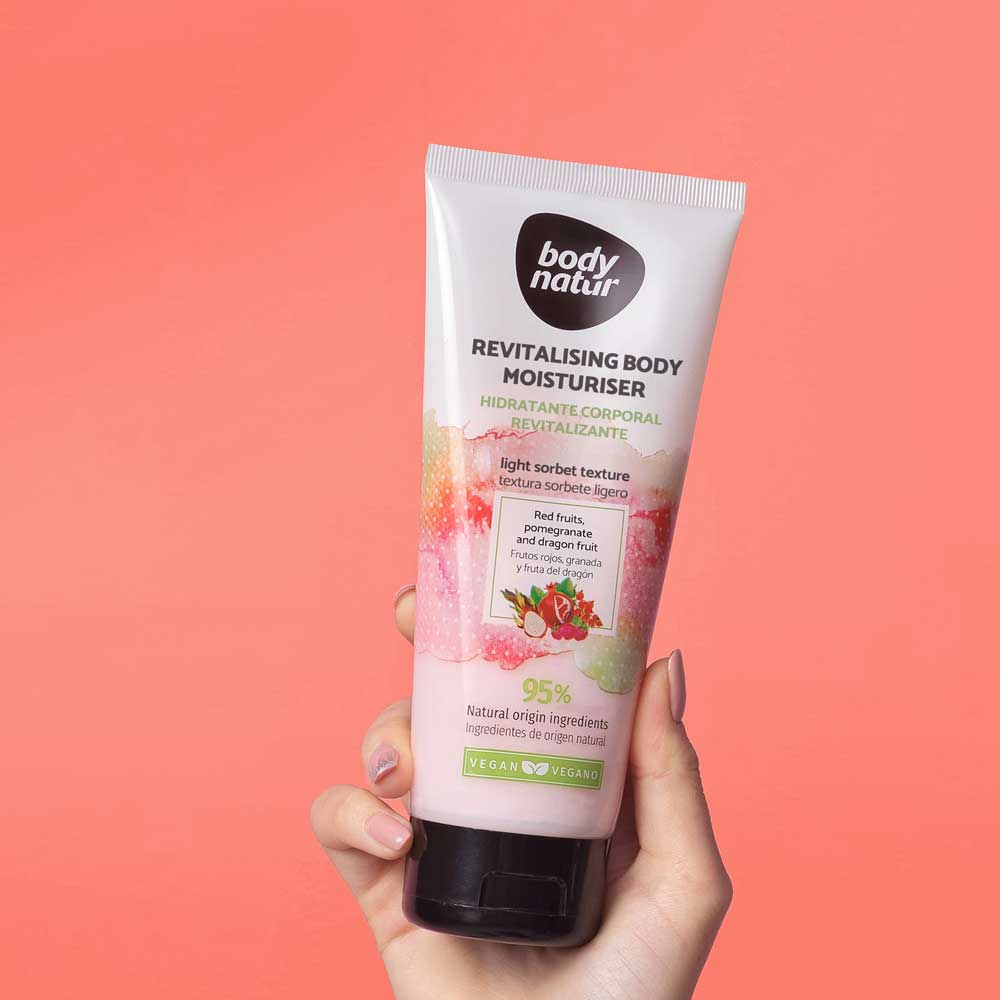 Crema Hidratante Corporal BODY NATUR Frutos Rojos Frasco 200ml ...