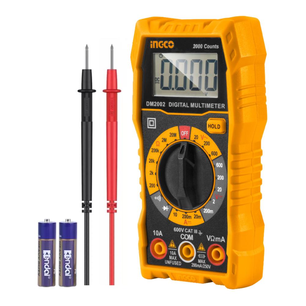 Multimetro Multitester Digital 600v Ingco DM2002 | plazaVea - plazaVea