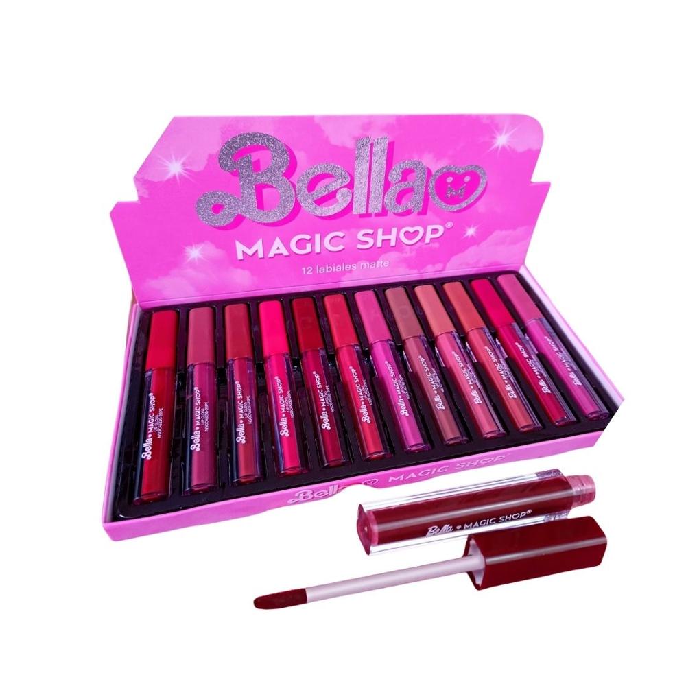 Set Box De 10 Labiales Matte Bella Magic | plazaVea - plazaVea