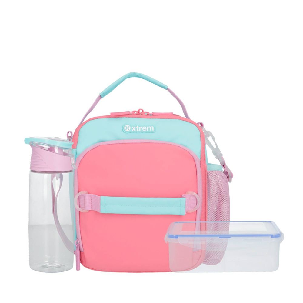 Lonchera + Taper + Tomatodo Xtrem Lunch- 5Xt Multicolor - plazaVea