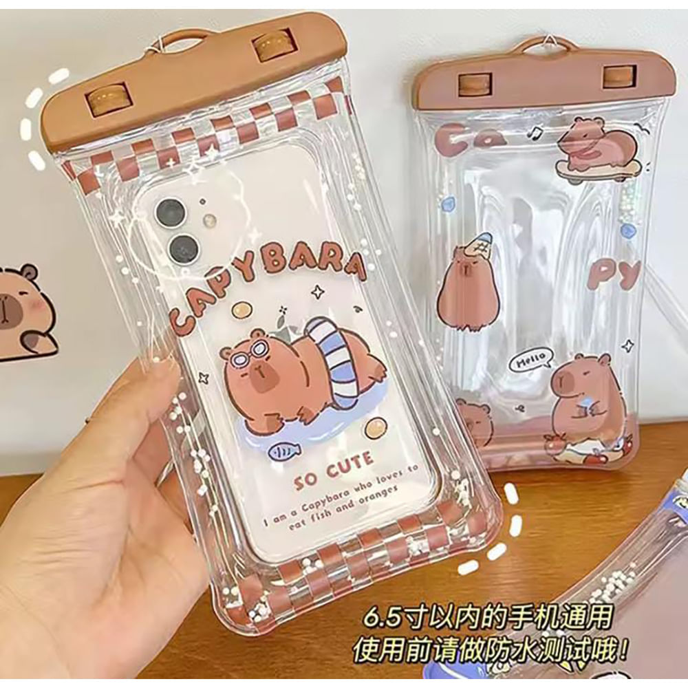 Funda Capibara Protector Celular Agua Acuatico Capi - plazaVea