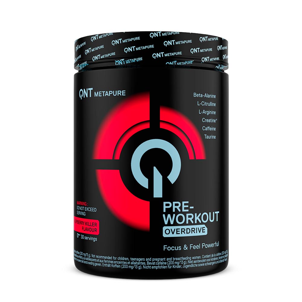 Pre-Workout Overdrive Sweet Frambuesa en Polvo | plazaVea - plazaVea