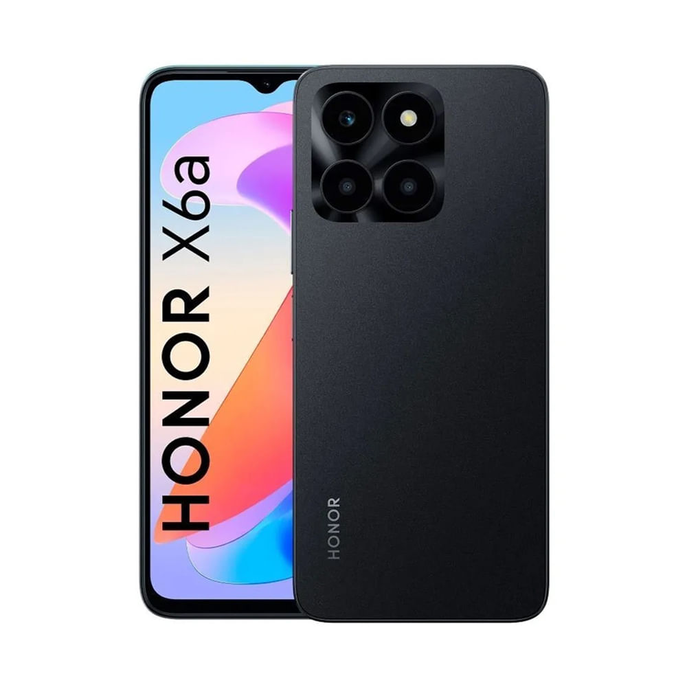 Honor X6a 128GB 4GB Ram Midnight Black | plazaVea - plazaVea