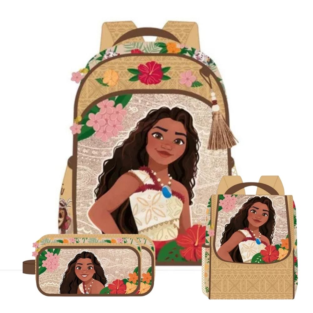Pack Escolar Mochila Oficio Premium Moana 2 | plazaVea - plazaVea